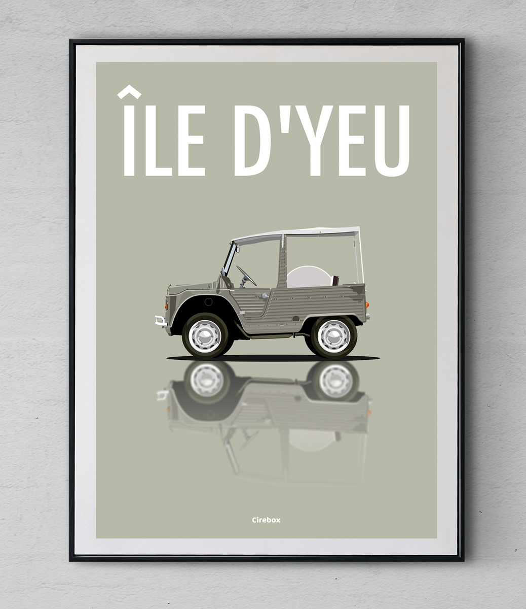 ICONIC CAR TOONS Bords de mer – ICONIC CAR TOONS by Cirebox