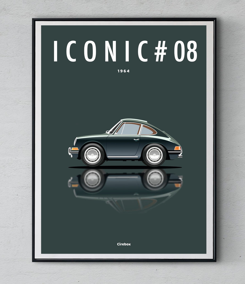 LES VOITURES ALLEMANDES – ICONIC CAR TOONS by Cirebox